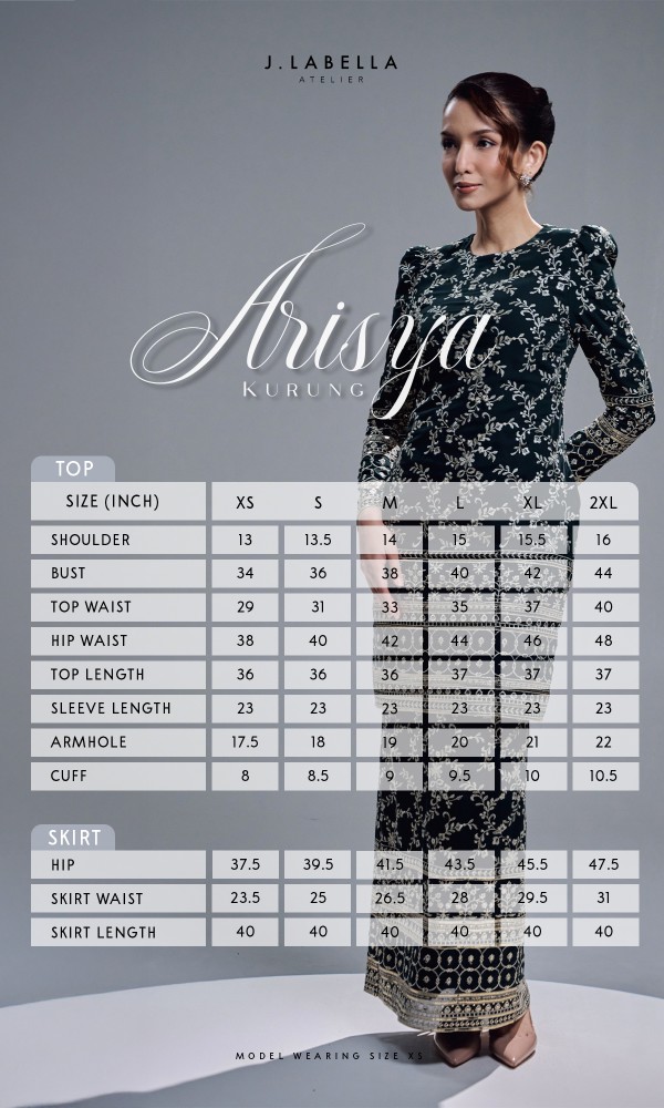 J.Labella Atelier | Ready Made Designer Contemporary Kurung & Dresses ...
